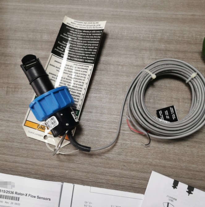 GF Signet 3-2536-P0 Paddlewheel Flow Sensor 198 840 143 Runner Flow ...