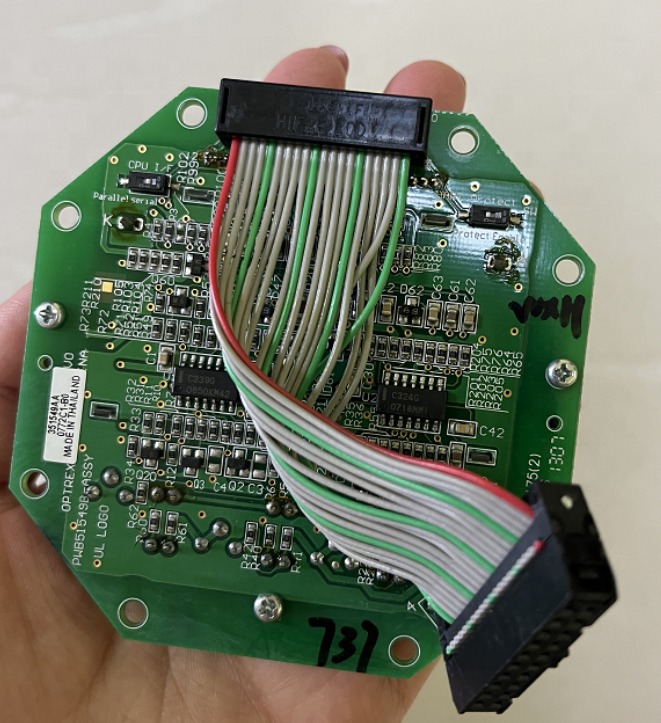 Indicator Unit F9802JA Assembly for AXF002 AXF400 AXF Series Integral Flow Meter in Stock