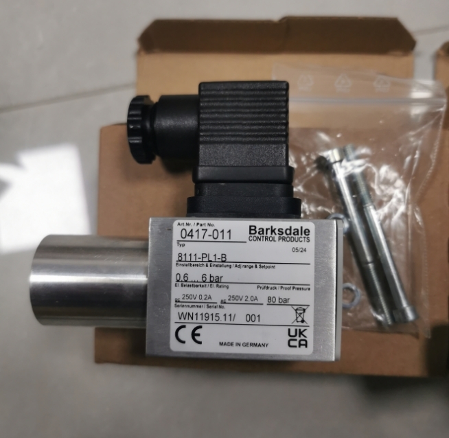 Barksdale Pressure Switch 8111-PL1-B 0417-011 0417-699 0417-014 ...