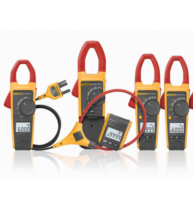 F378FC Screening Clamp Meter 374 True RMS AC/DC Clamp Meter Fluk-e F375 ...
