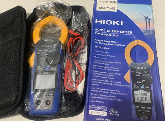 Hioki CM4373-50 True RMS Clamp Meter with 2000 A AC/DC Range IP54 ...