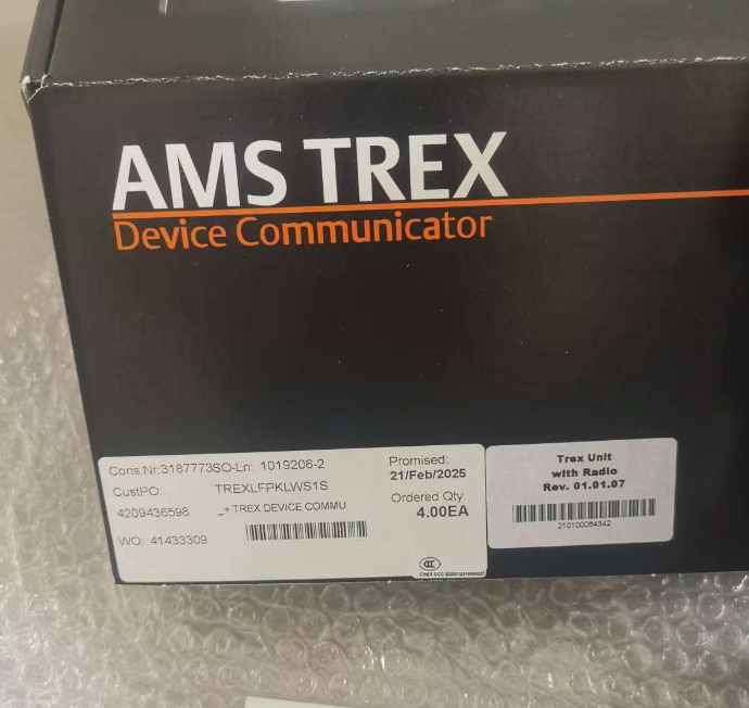 Emerson TREXLFPKLWS1S Trex Device Communicator, HART, FOUNDATION ...