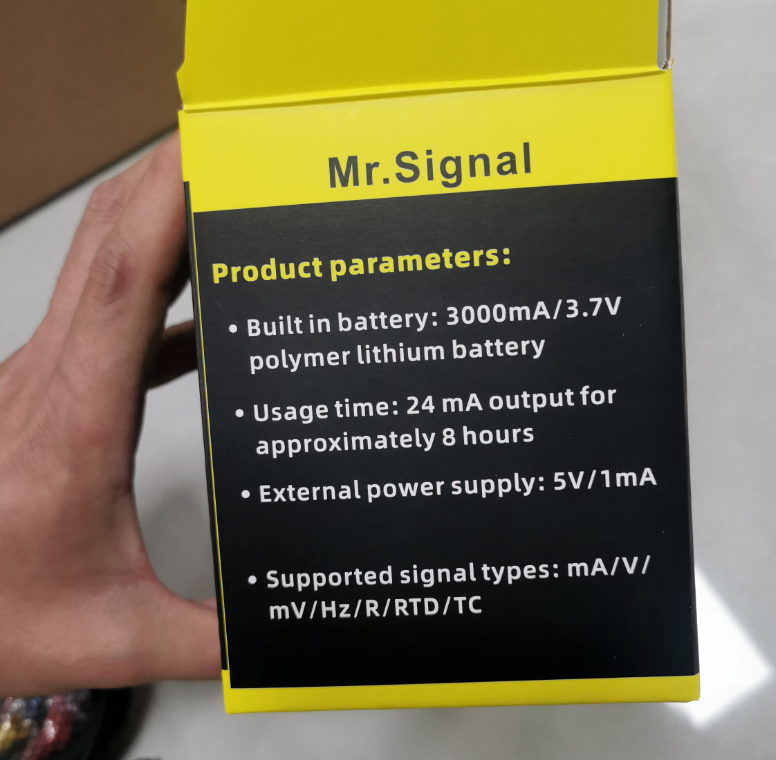 MR9271PRO Hart Signal Generator 4-20mA Thermocouple Calibrator ...