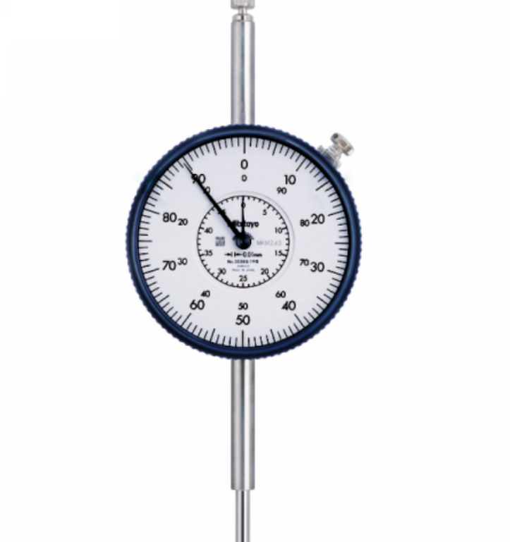 Mitutoyo 3058A-19 Series 3 Large Face Dial Indicator, 0-50mm Range, 0 ...