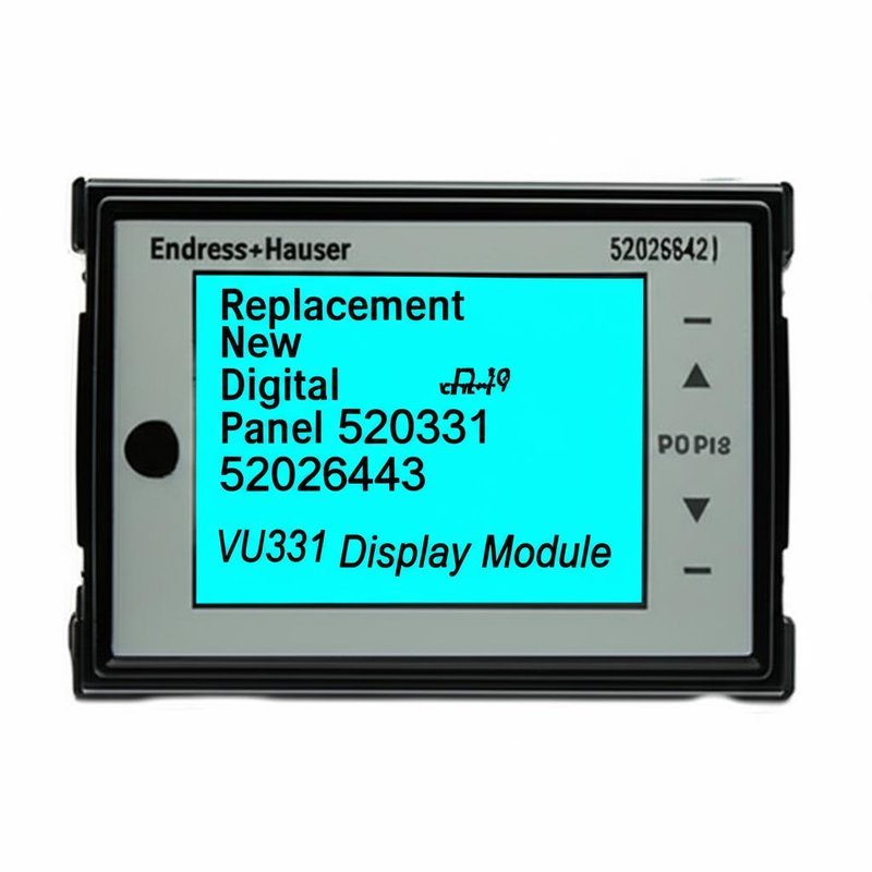 Endress+hauser Digital Panel Display Module 0.5% Accuracy