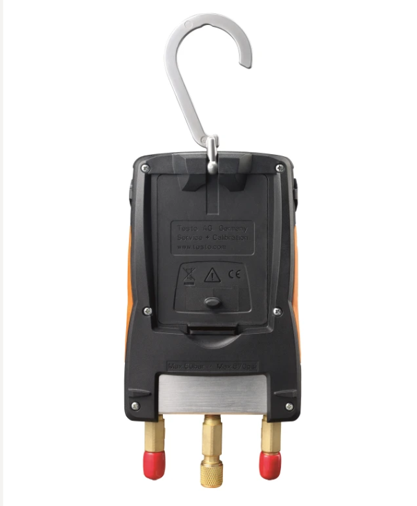Testo 549 Digital Manifold with Robust 2-Way Valve Block, Illuminated ...