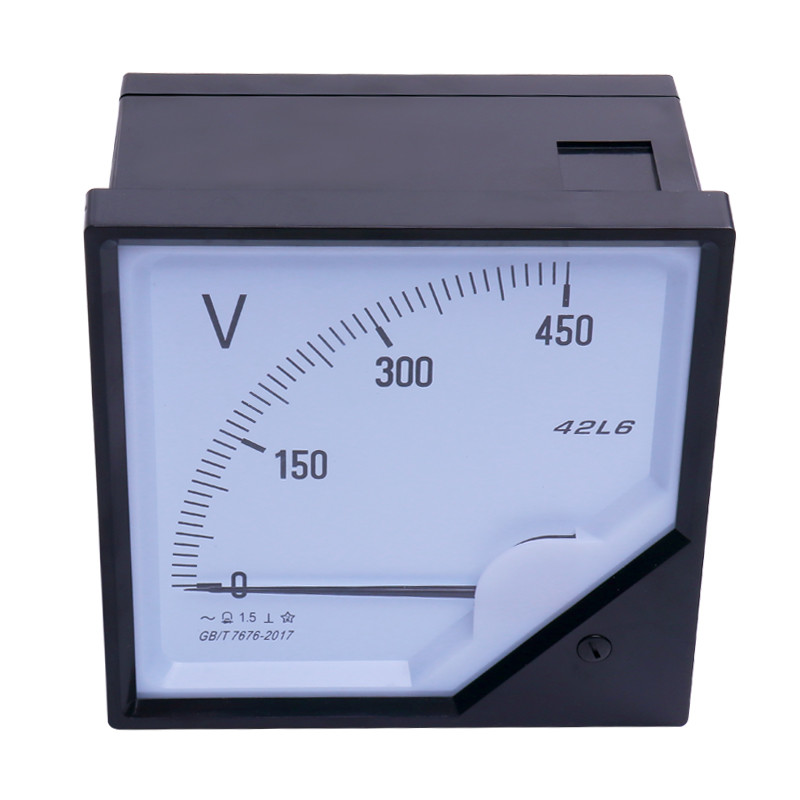 0-450v Pointer Voltage Current Power Meter 120*120mm 0-999kwh