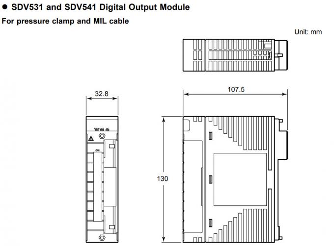 SDV531 General I / O ESD Digital Input Output Module SDV144-S63