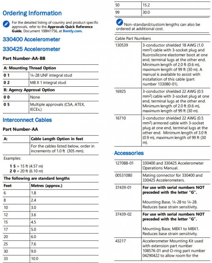 Case Isolated Accelerometer Acceleration Transducer GE 330400-01-05 ...