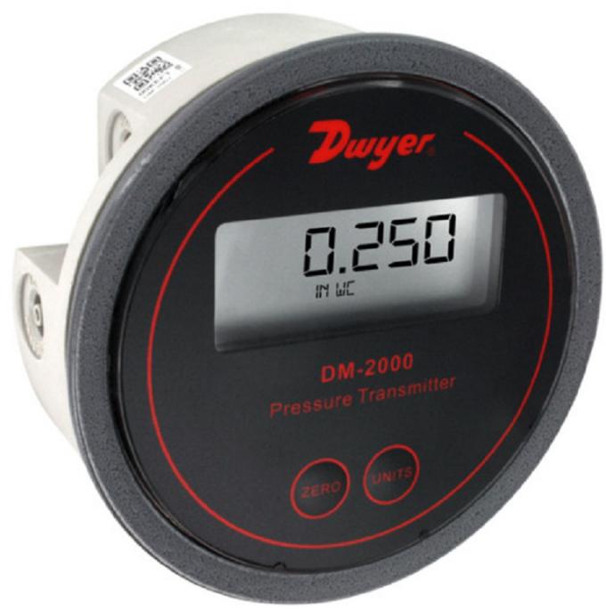 DM-2002-LCD Dwyer Digital Magnehelic Gauge 4 To 20 MA