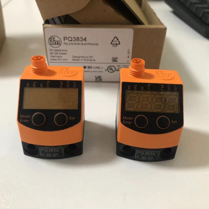 Pneumatic Differential Pressure IFM Pressure Sensor PQ3834 PQ7809 Original